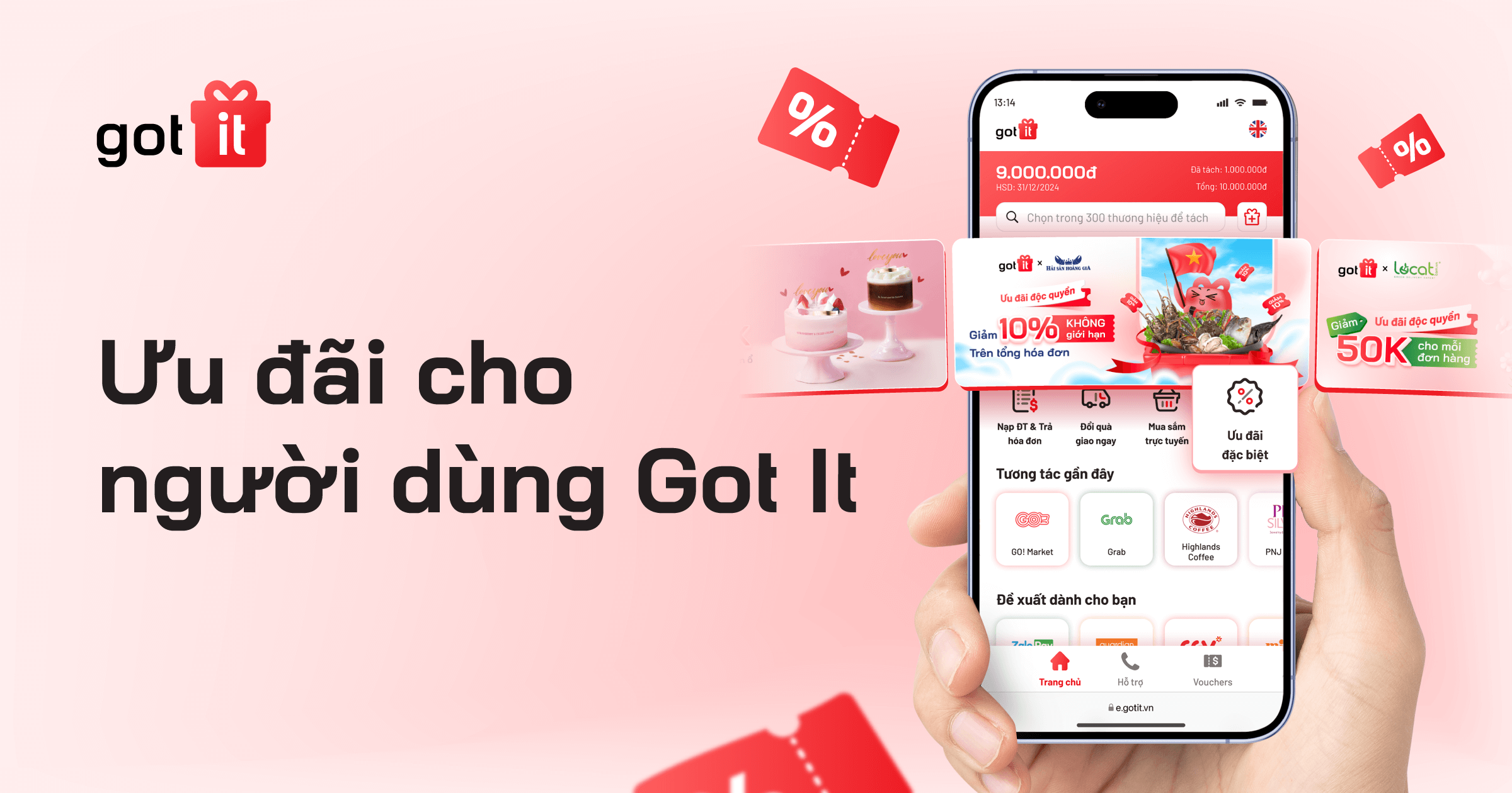 Săn Deal Ưu Đãi Cùng Voucher Got It